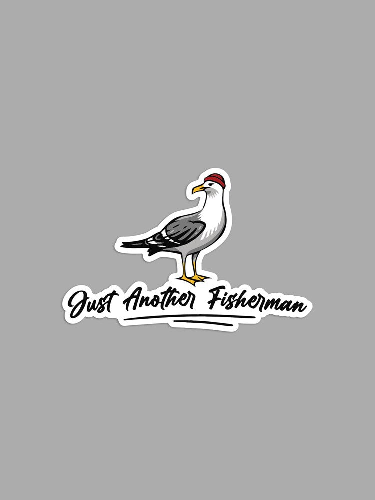GULL STICKER– Just Another Fisherman