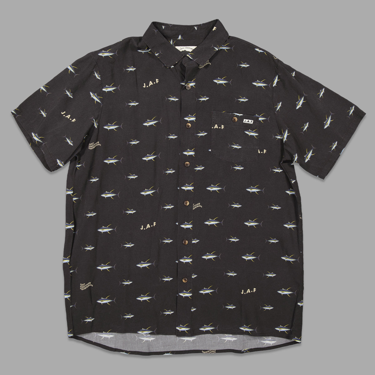 SICKLE SS SHIRT - AGED BLACK– Just Another Fisherman