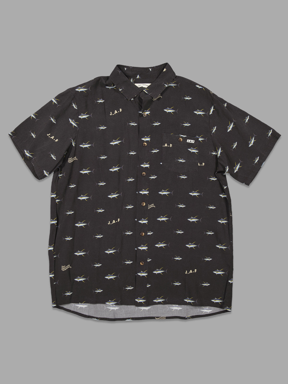 SICKLE SS SHIRT - AGED BLACK– Just Another Fisherman